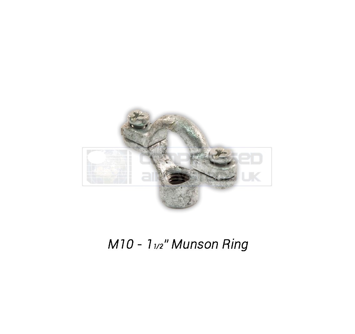 M10 - 1 1/2" BSP Munson Ring Bracket