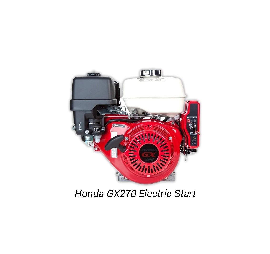 Honda GX270 QXE4 | 9 HP Electric Start Petrol Engine - Oil Alert - 1 ...