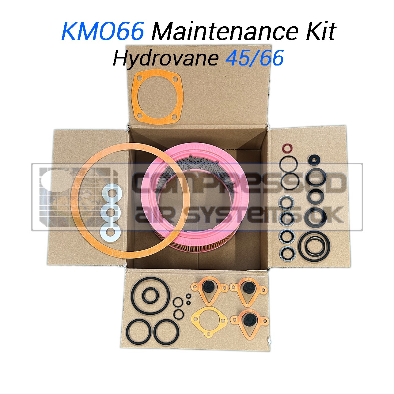 KM066 Maintenance Kit Manufactured to fit: Hydrovane 66/ 45