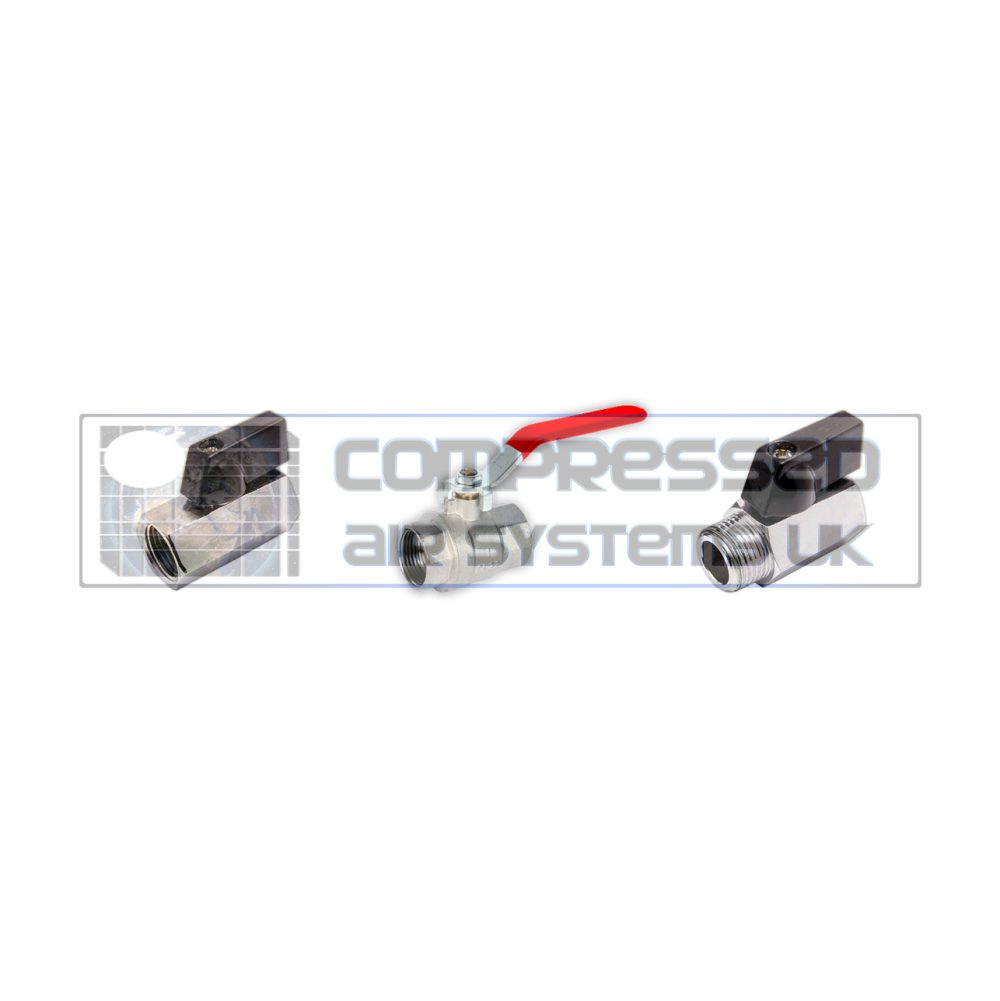 Galvanised Air Line Fittings, Valves & Brackets