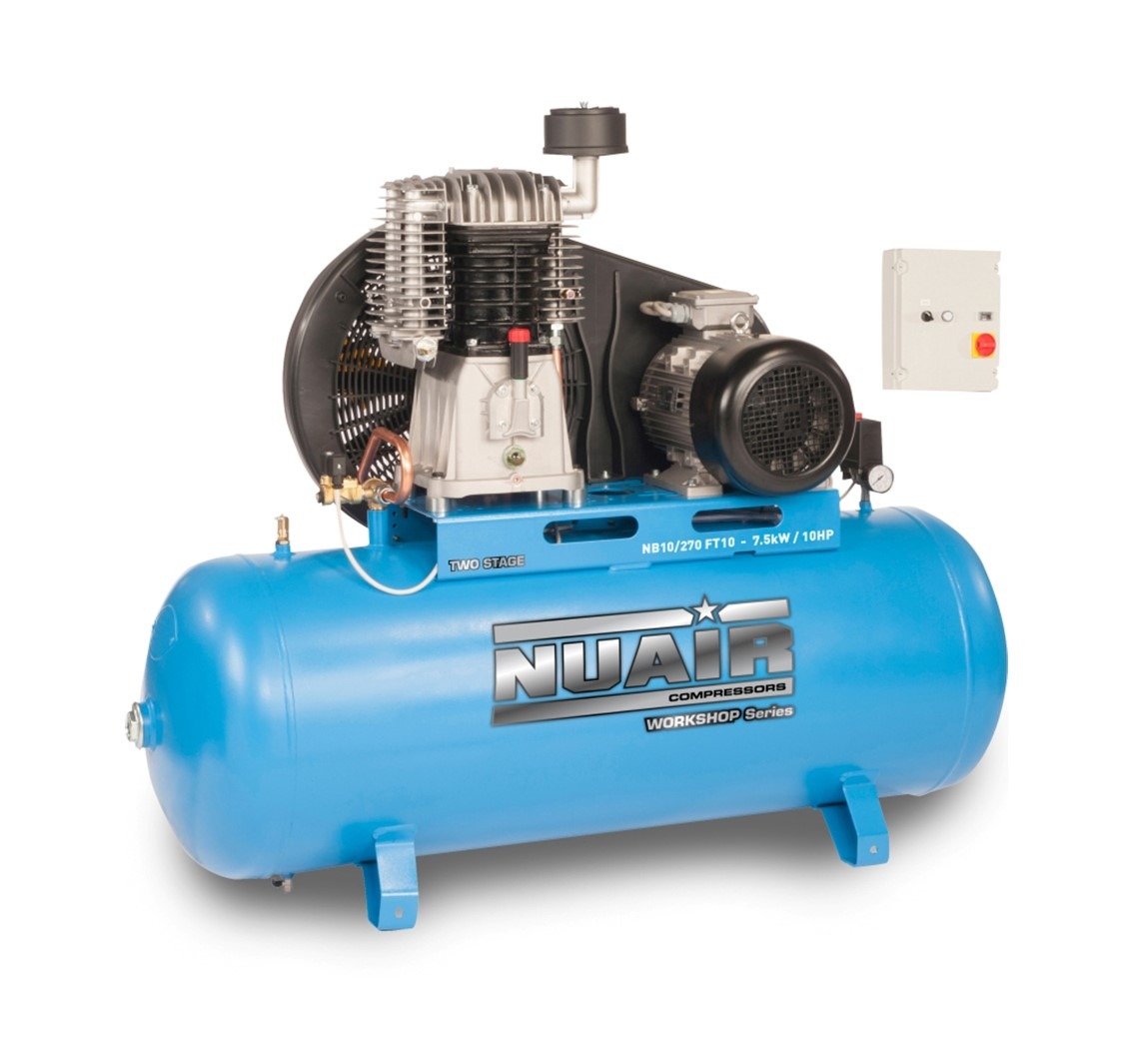 Nuair NB10/270 FT 10 DS/ s-n1nn905fps019 | Compressed Air Systems UK and Tanair Compressors