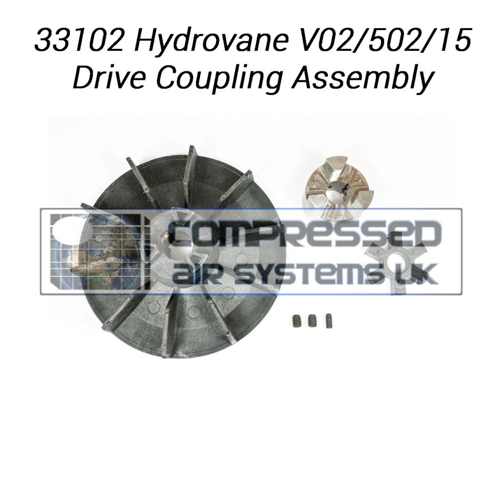 33102 Hydrovane V02/ 502/ 15 Drive Coupling/ Impellor Assembly