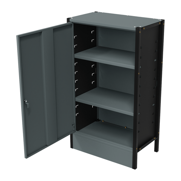 Sealey APMRB3 | Modular Storage Base Cupboard Unit 3 Shelves 580mm ...