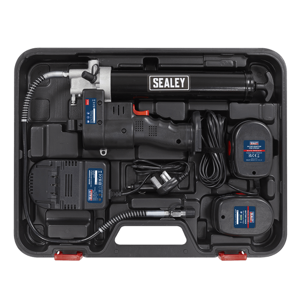 Sealey CPG12V │ Cordless Grease Gun 12V | Compressed Air Systems UK and ...