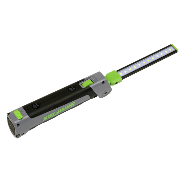 Sealey LED180 ⏐ Rechargeable Slim Folding Inspection Light 4W & 1W SMD ...