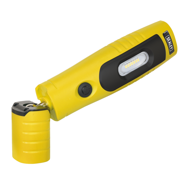 Sealey LED3602Y ⏐ Rechargeable 360° Inspection Light 4W & 3W SMD LED ...