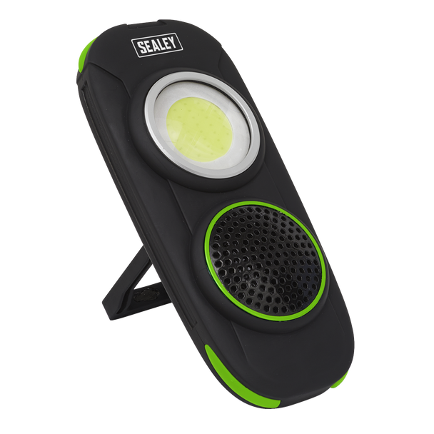 Sealey LED50WS ⏐ Rechargeable Torch with Wireless Speaker 10W COB LED ...