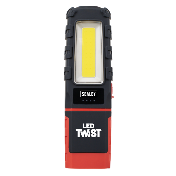 Sealey LED601 ⏐ LED Twist Rechargeable Inspection Light 5W COB & 1W SMD ...