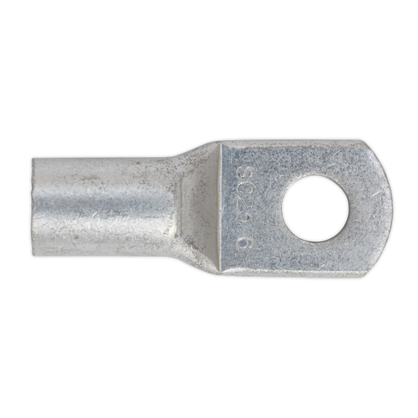 Sealey LT256 ⏐ Copper Lug Terminal 25mm² x 6mm - Pack of 10 ...