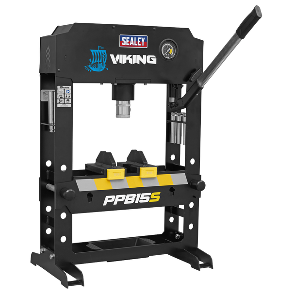 Sealey PPB15S ⏐ Viking Bench Type Hydraulic Press 15 Tonne | Compressed ...