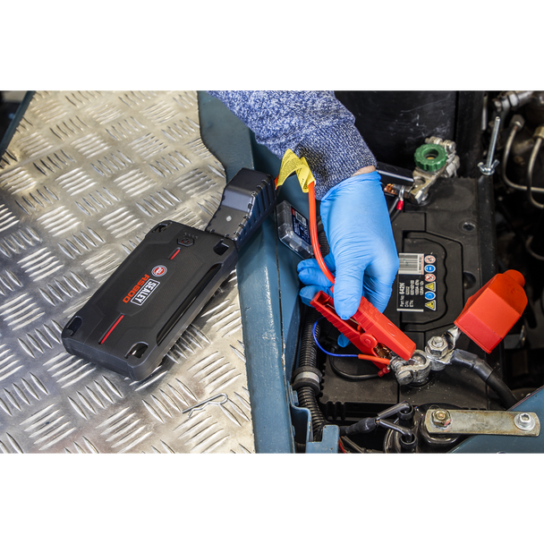 Sealey RS800 ⏐ RoadStart® 12V Lithium-ion Jump Starter Power Pack 800A ...