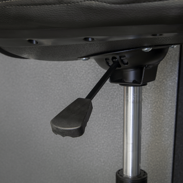 Sealey SCR01B ⏐ Premier Industrial Pneumatic Workshop Stool with ...