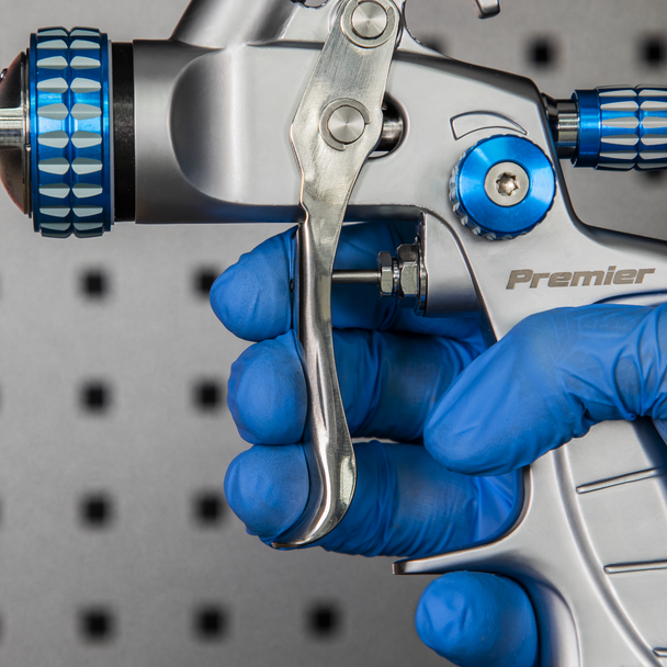 Sealey SP01 ⏐ Premier Professional SP Gravity Feed Spray Gun 1.4mm Set ...