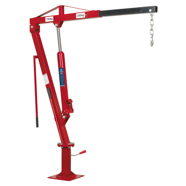 Sealey SSC750 ⏐ Static Mounted Crane 750kg | Compressed Air Systems UK ...