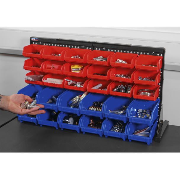 Sealey TPS1218: Versatile Bin Storage System | Compressed Air Systems ...
