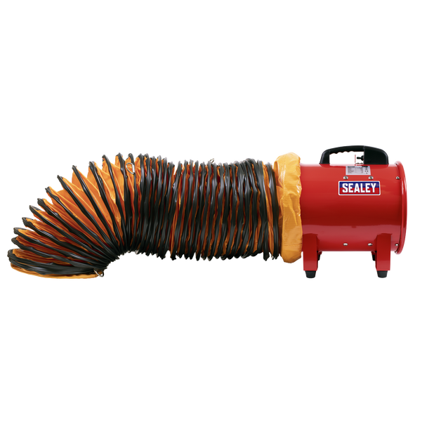 Sealey VEN300 ⏐ Portable Ventilator with 5m Ducting 300mm | Compressed ...