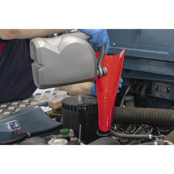 Sealey VS5058 ⏐ Flexible/Mouldable Funnel | Compressed Air Systems UK ...