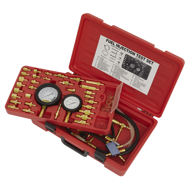 Sealey VSE210 ⏐ Fuel Injection Pressure Test Kit | Compressed Air ...